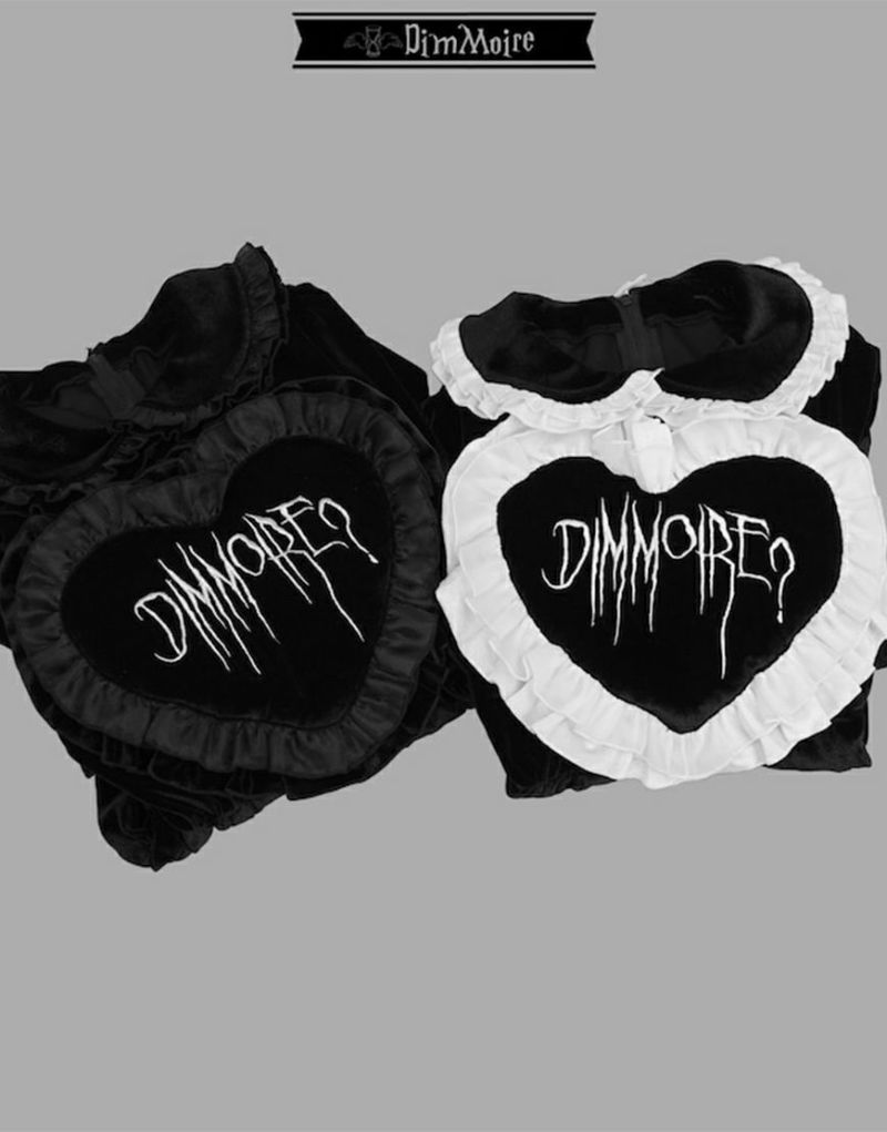 DimMoire【ディムモアール】ベロアワンピース/Black DimMoire【ディムモアール】ベロアワンピース/Black